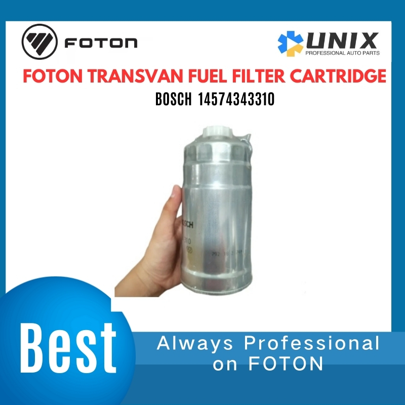 FOTON TRANSVAN BOSCH FUEL FILTER CARTRIDGE 1-457-434-310 (1457434310 ...