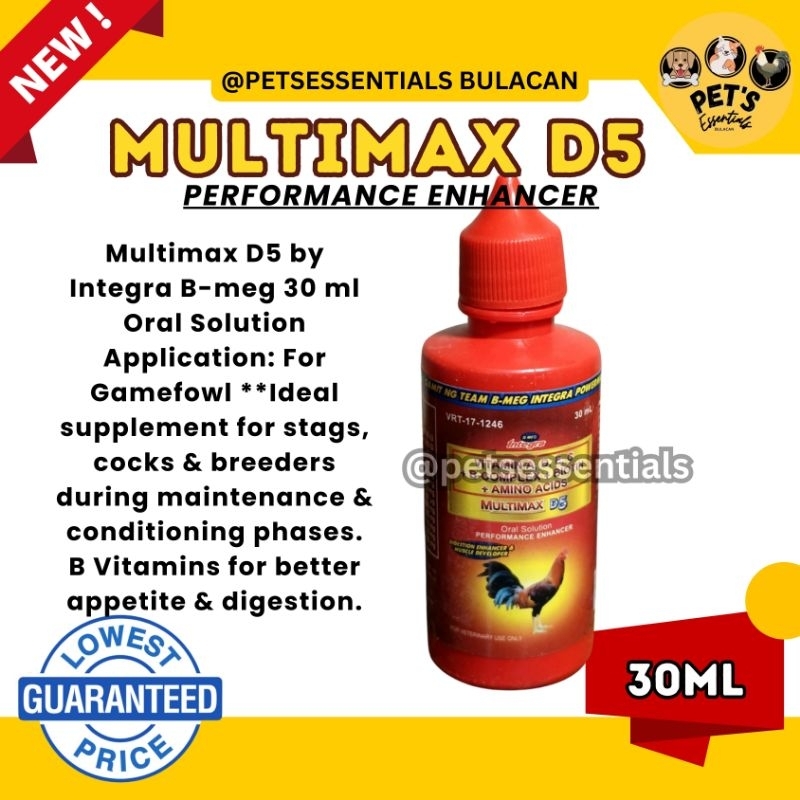 MULTIMAX D5 30 ML (PERFORMANCE ENHANCER) | Shopee Philippines