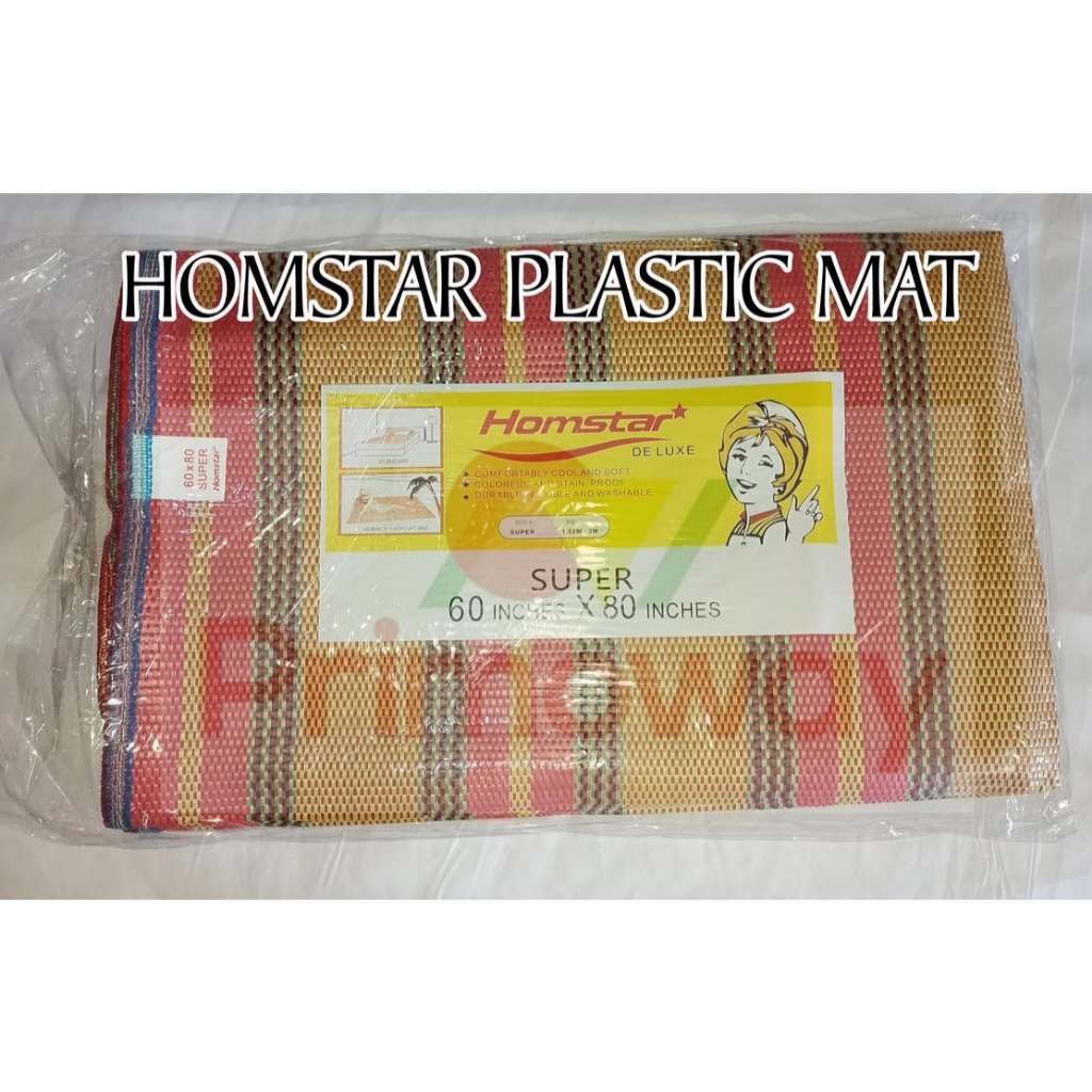 PLASTIC MAT BANIG (ORIG. HOMSTAR) | Shopee Philippines