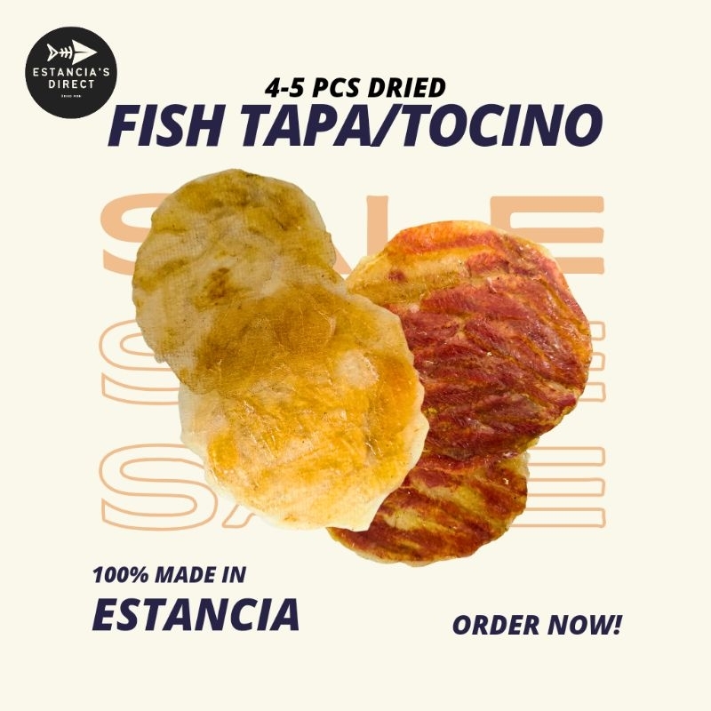 Dried Tocino / Tapa from Estancia, Iloilo - 4-5 pcs per pack | Shopee ...