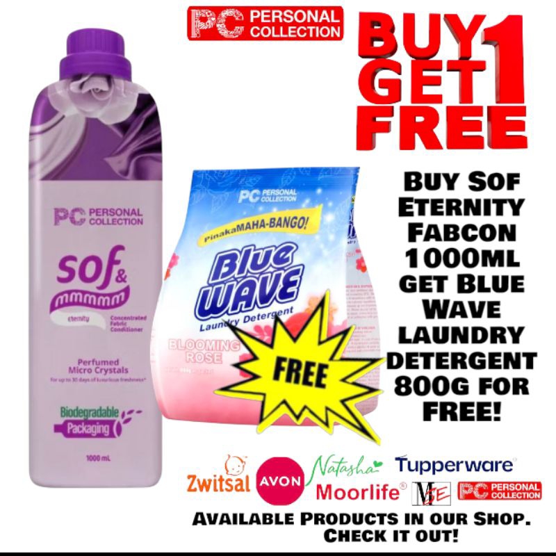 Personal Collection (Buy 1 Sof Eternity 1000ml get 1 Blue Wave 800g for ...