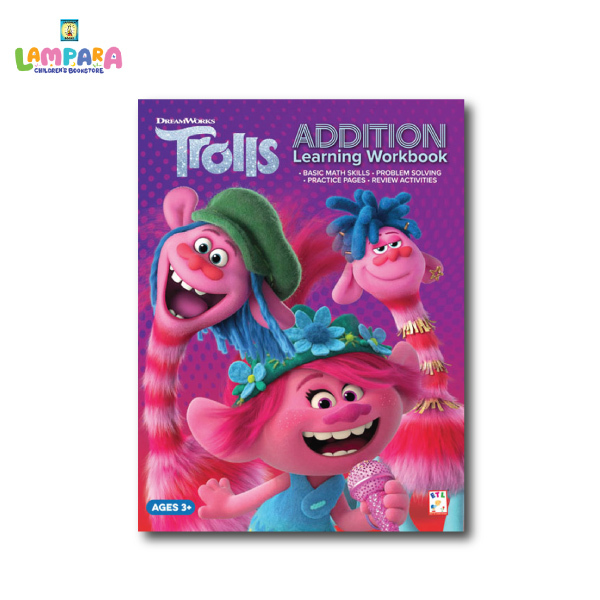 Dreamworks - Trolls Addition Learning Workbook (LAMPARA) | Shopee ...