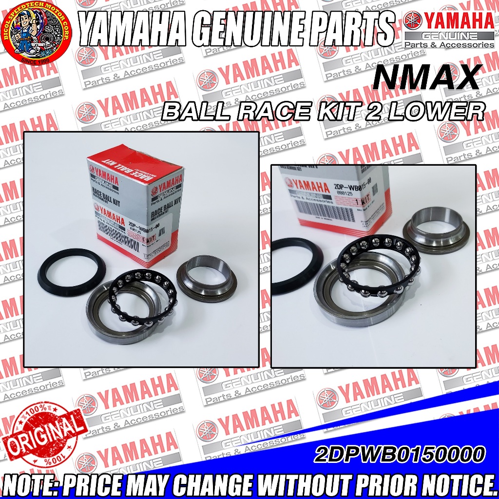 NMAX BALL RACE KIT 2 LOWER (YGP) (Genuine: 2DPWB0150000) | Shopee ...