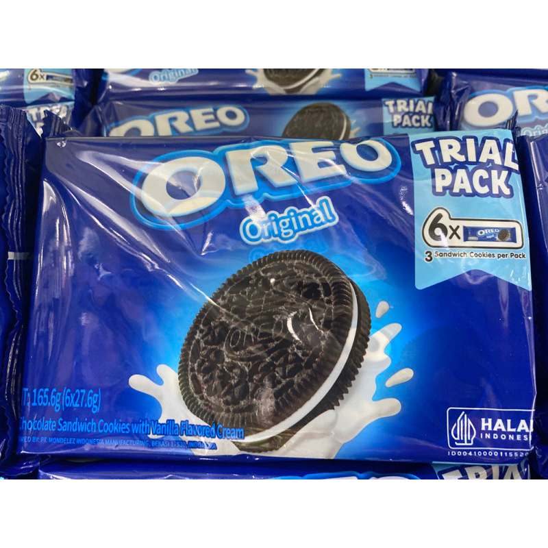 Oreo vanilla original 27.6gramsx9's/ strawberry creme 27.6gx9's ...