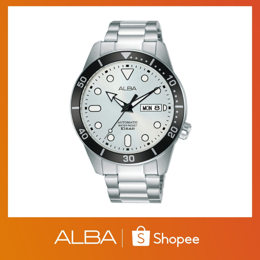 ALBA Philippines AL4171X1 Mechanical White Dial Men's Automatic Watch ...