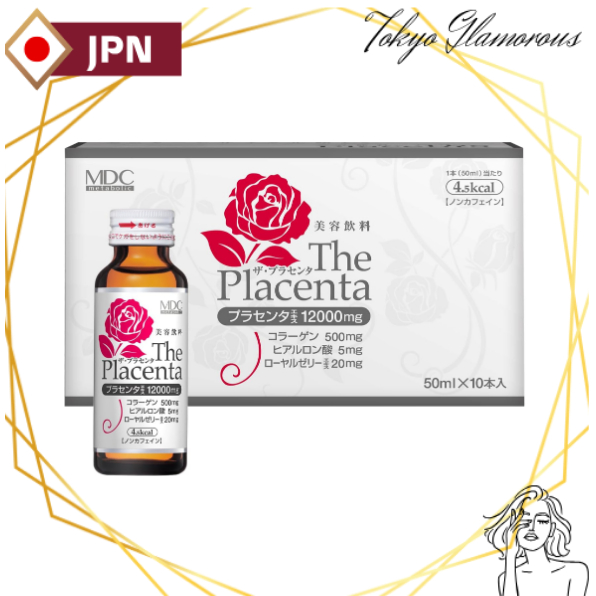 【Japan Quality】MDC Metabolic The Placenta Drink (50ml x 10 bottles) 100 ...