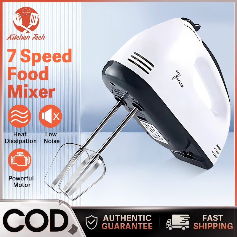 Kitchentech Electric Hand 2-in-1 Mixer Scarlett Professional Electric Whisk Hand Mixer | Shopee ...