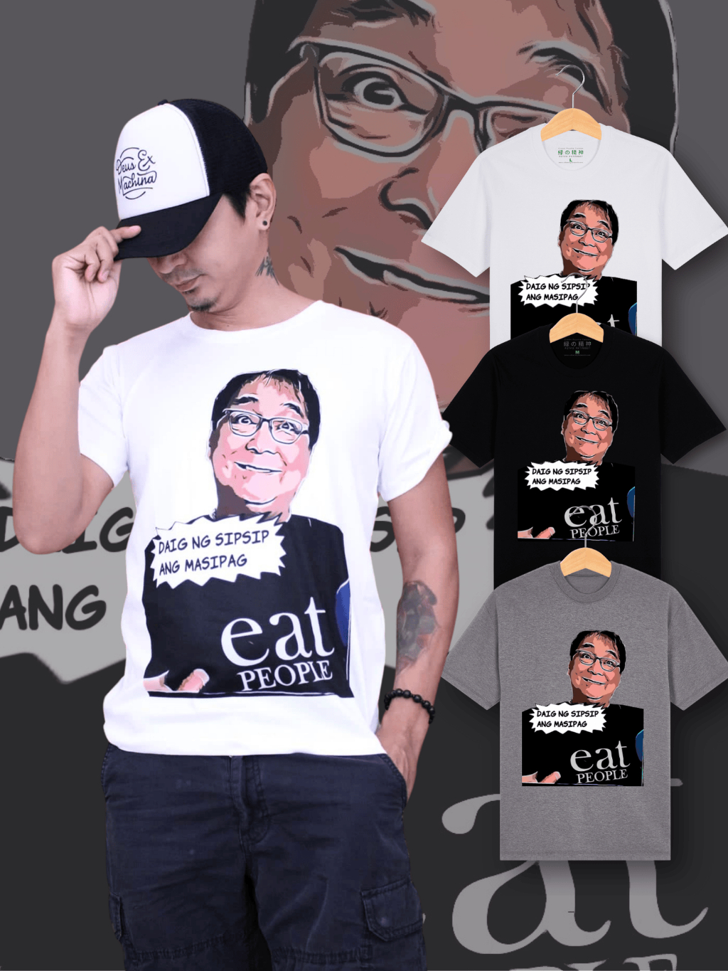 Daig ng Sipsip ang masipag joey de leon Eat bulaga tshirt | Shopee ...