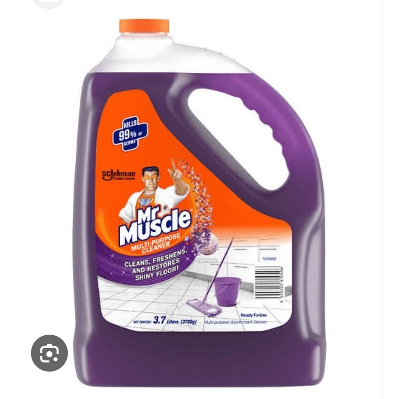 Mr, Muscles Lavender Multi-purpose Cleaner's 3,7L | Shopee Philippines