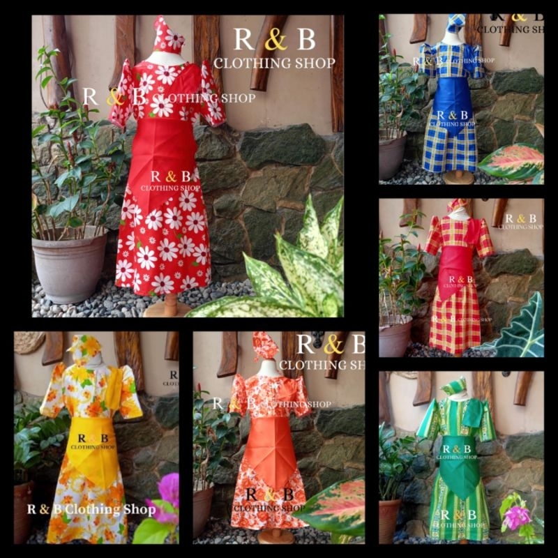 BALINTAWAK DRESS FOR KIDS TO TEENS ☀️ FILIPINIANA FOR KIDS ⭐ ...