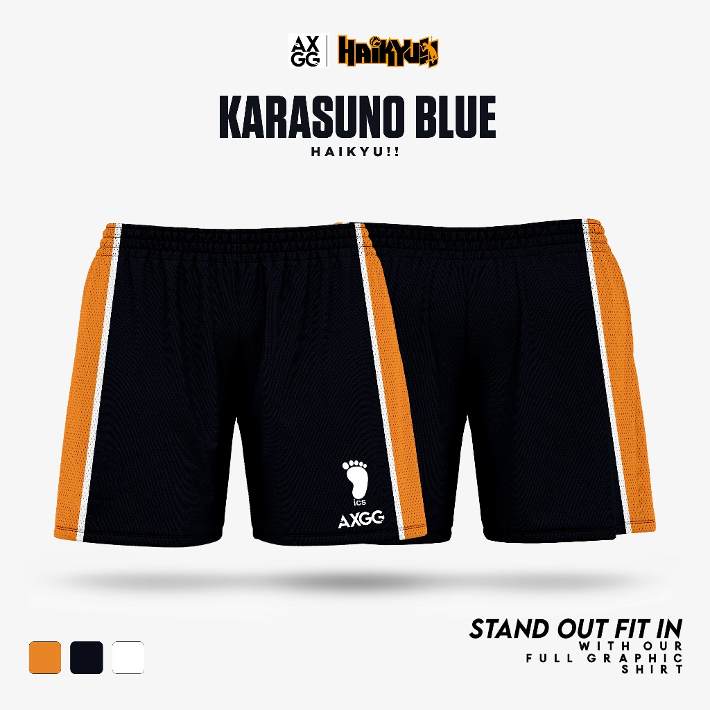 AXGG " Haikyuu Shorts - Karasuno,Msby,Nekoma,Shiratorizawa " Anime ...