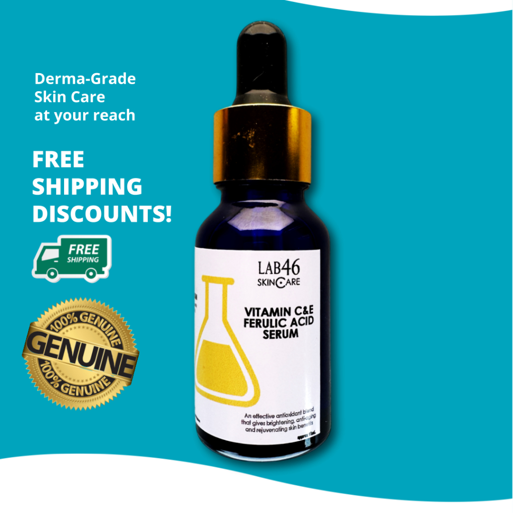 LAB 46 Lab46 Vitamin C&E Ferulic Acid Serum DERMAGRADE ONHAND AUTHENTIC ...