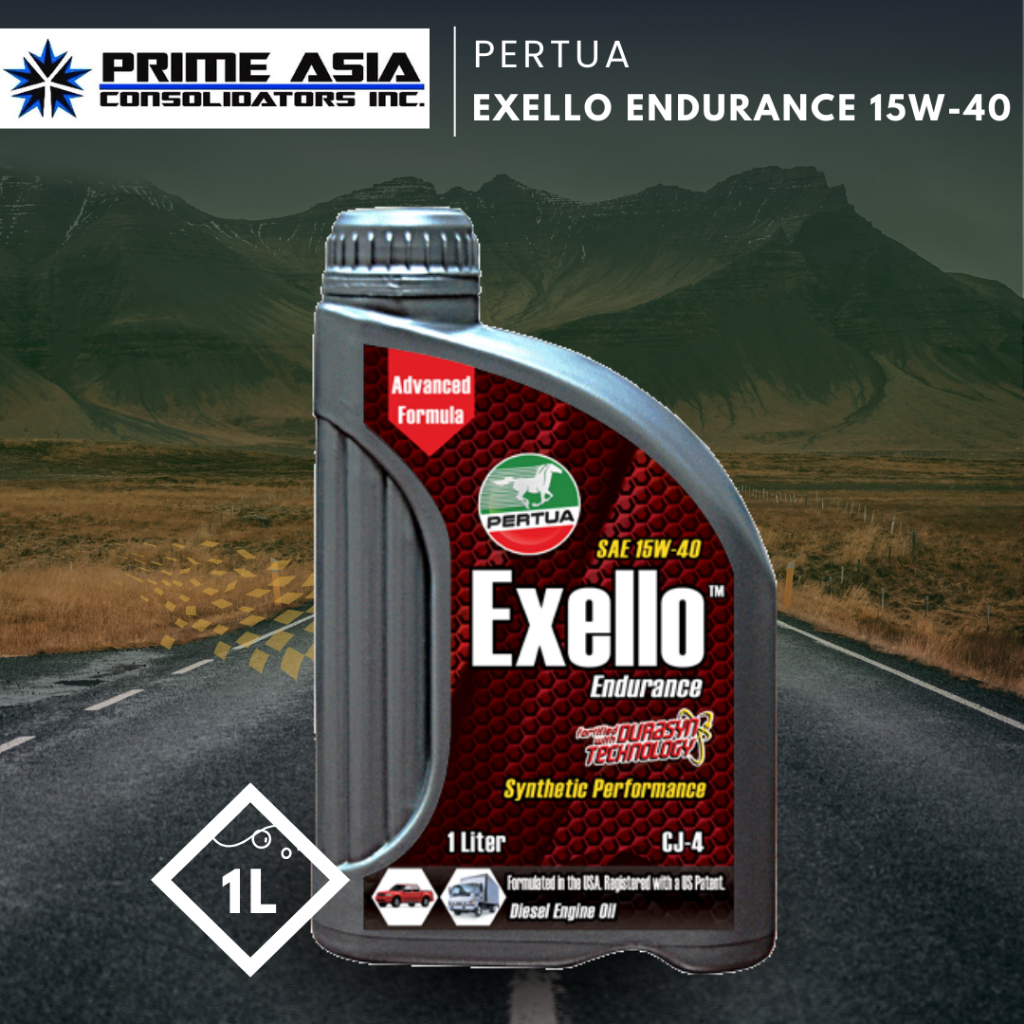Pertua Exello Endurance 15W-40 Liter & Gallon | Shopee Philippines