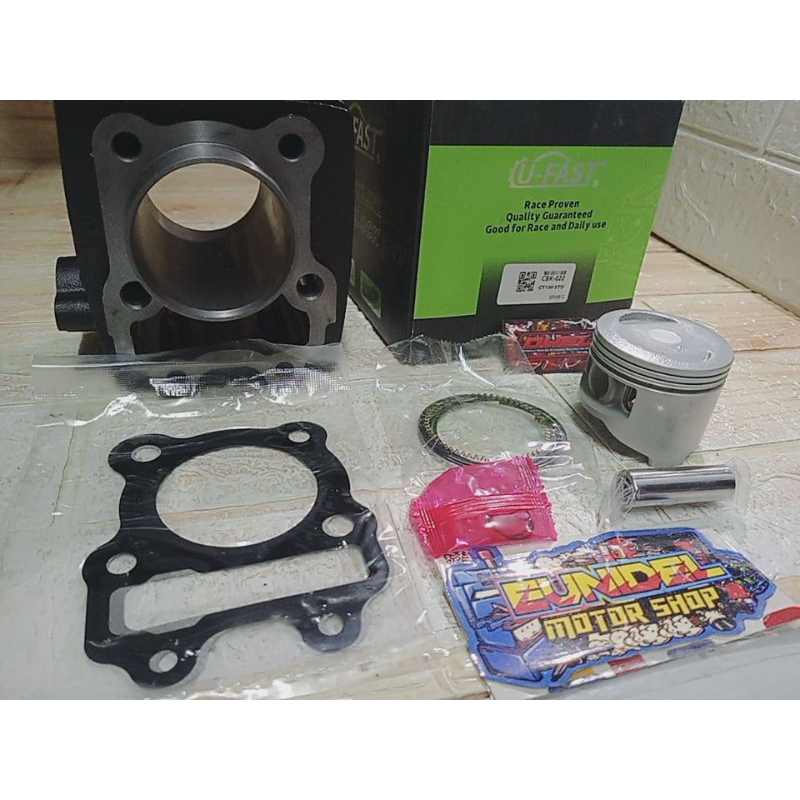 Kawasaki Ct100 Bajaj Cylinder Block Set Standard Size with Piston Ring ...