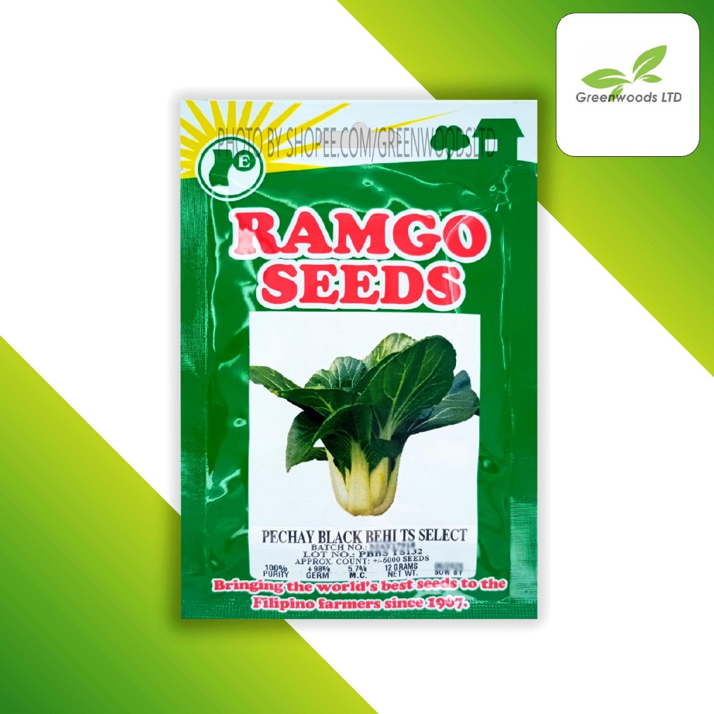 Ramgo RPD Seeds Pechay Black Behi TS Select Variant gws31207 | Shopee ...