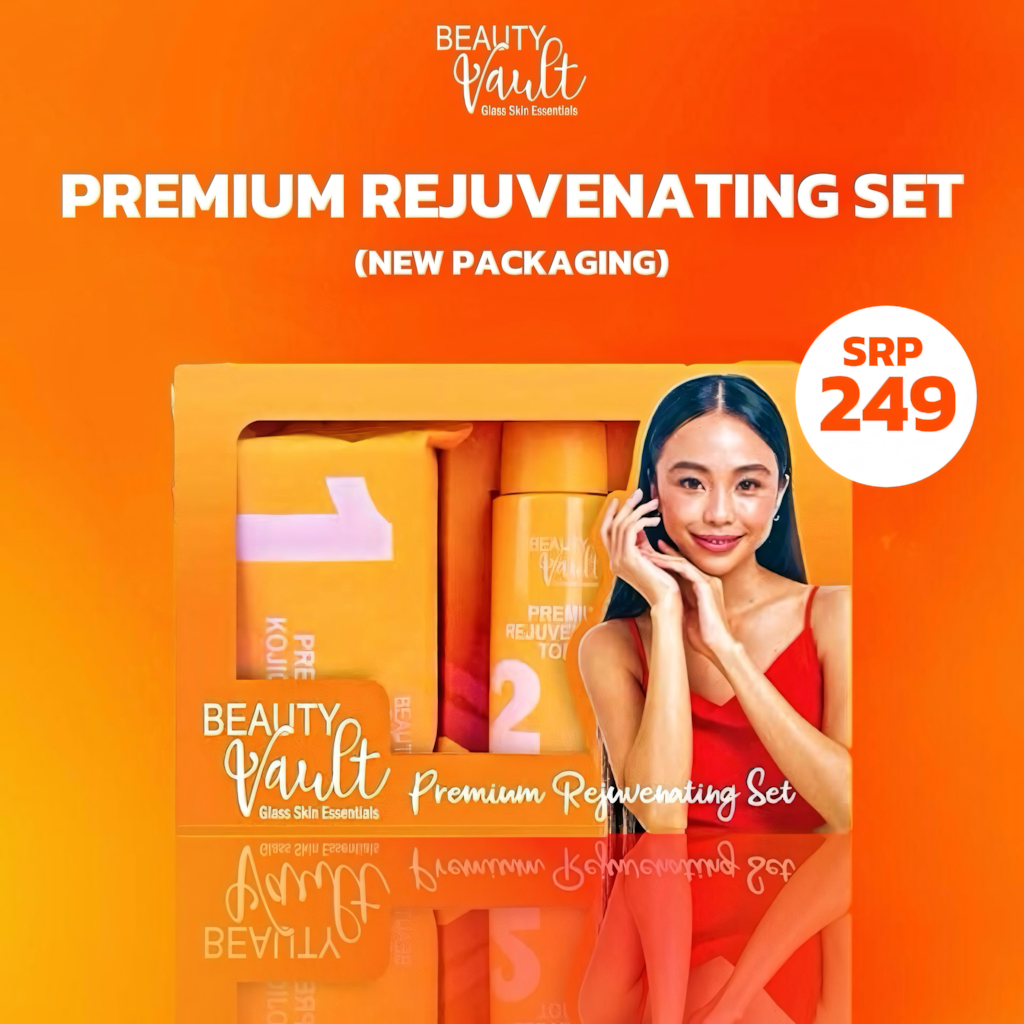 Beauty Vault Premium Rejuvenating Set Glass Skin Essentials For All ...