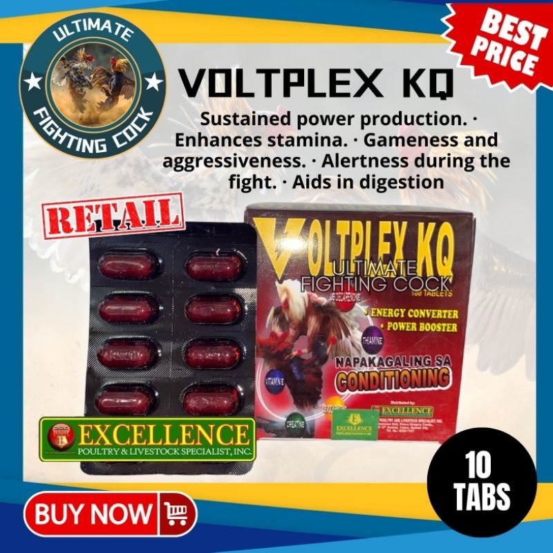 VOLTPLEX KQ BANIG 10 TABLETS | Shopee Philippines