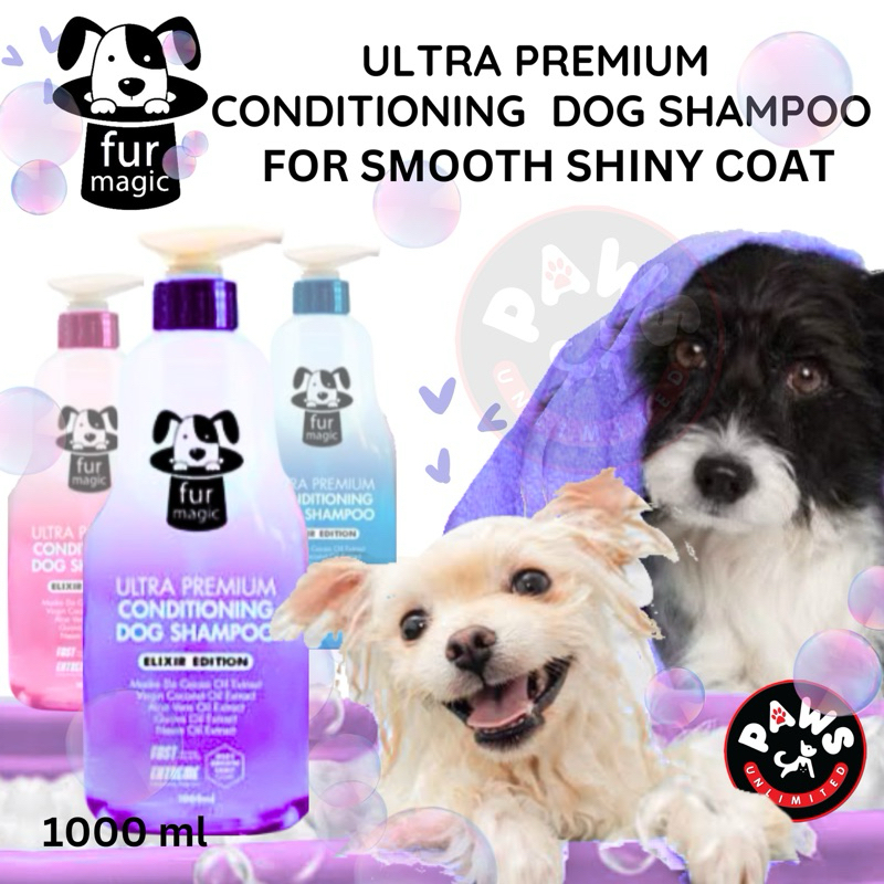 Fur Magic Ultra Premium Dog Shampoo Purple 1000ml | Shopee Philippines