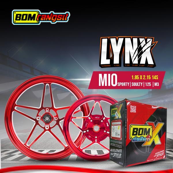 Bom Rangsit BomX Lynx Cnc Mags Mio Sporty/ Mio i 125/M3 Star Mags 14s5 ...