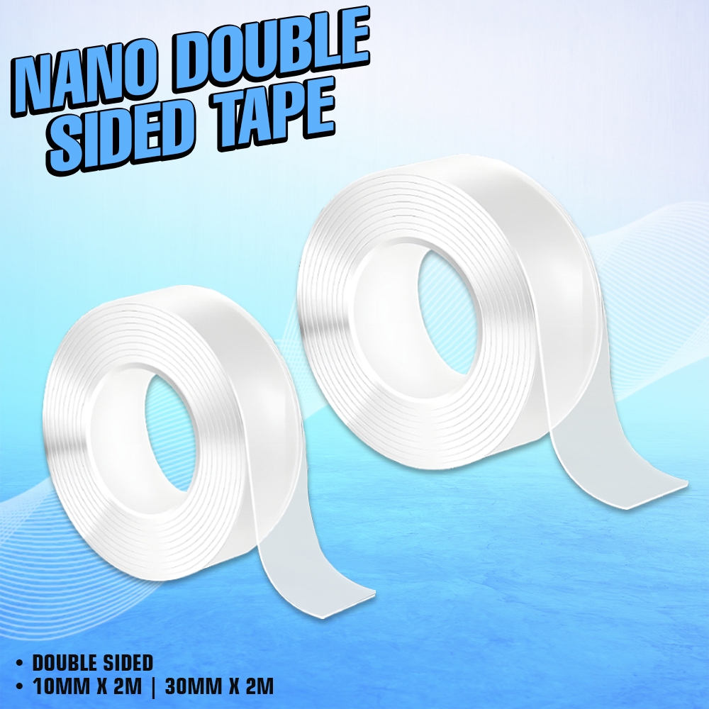 1 Roll Multi-purpose Double-Sided Nano Tape, Strong Stickiness, No ...
