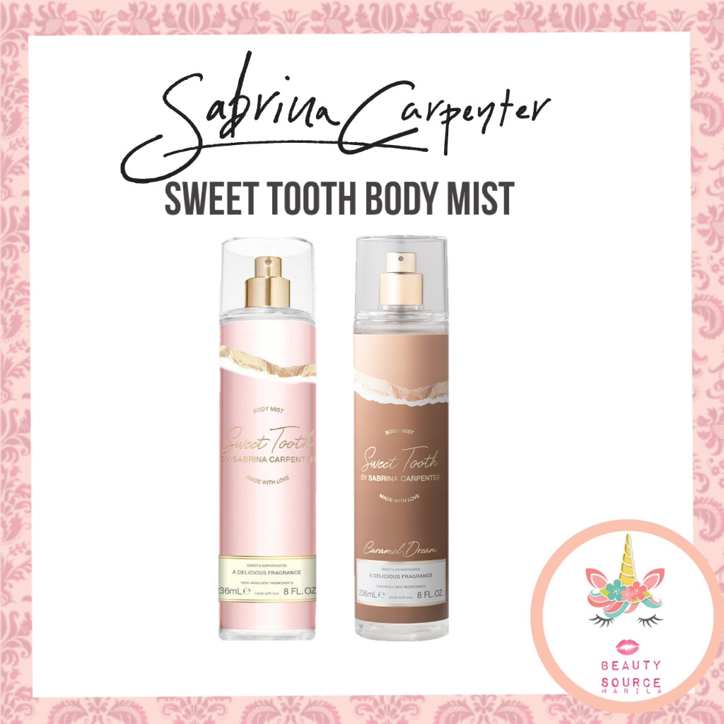 SABRINA CARPENTER SWEET TOOTH BODY MIST 8 fl.oz. 236mL | Shopee Philippines