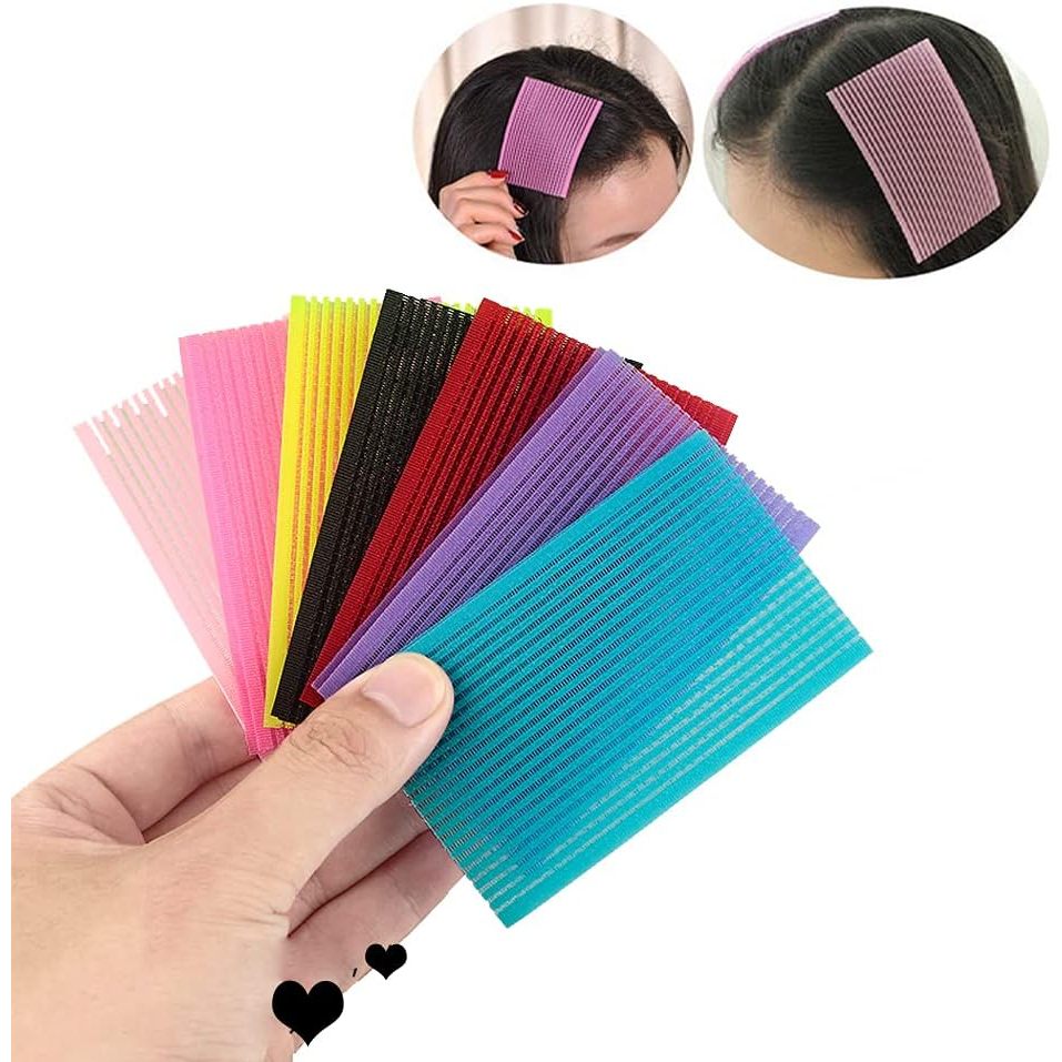 2PCS Magic Hair Sticker Hair Fringe Stickers Magic Paste Pad Hair ...