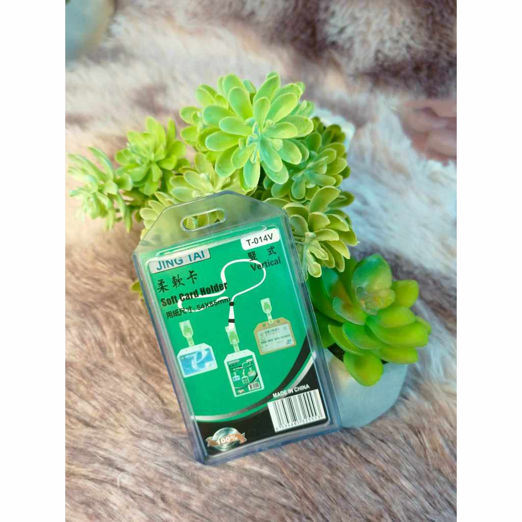 TRANSPARENT ID HOLDER T-014V PACK 10'S ID-803036 | Shopee Philippines