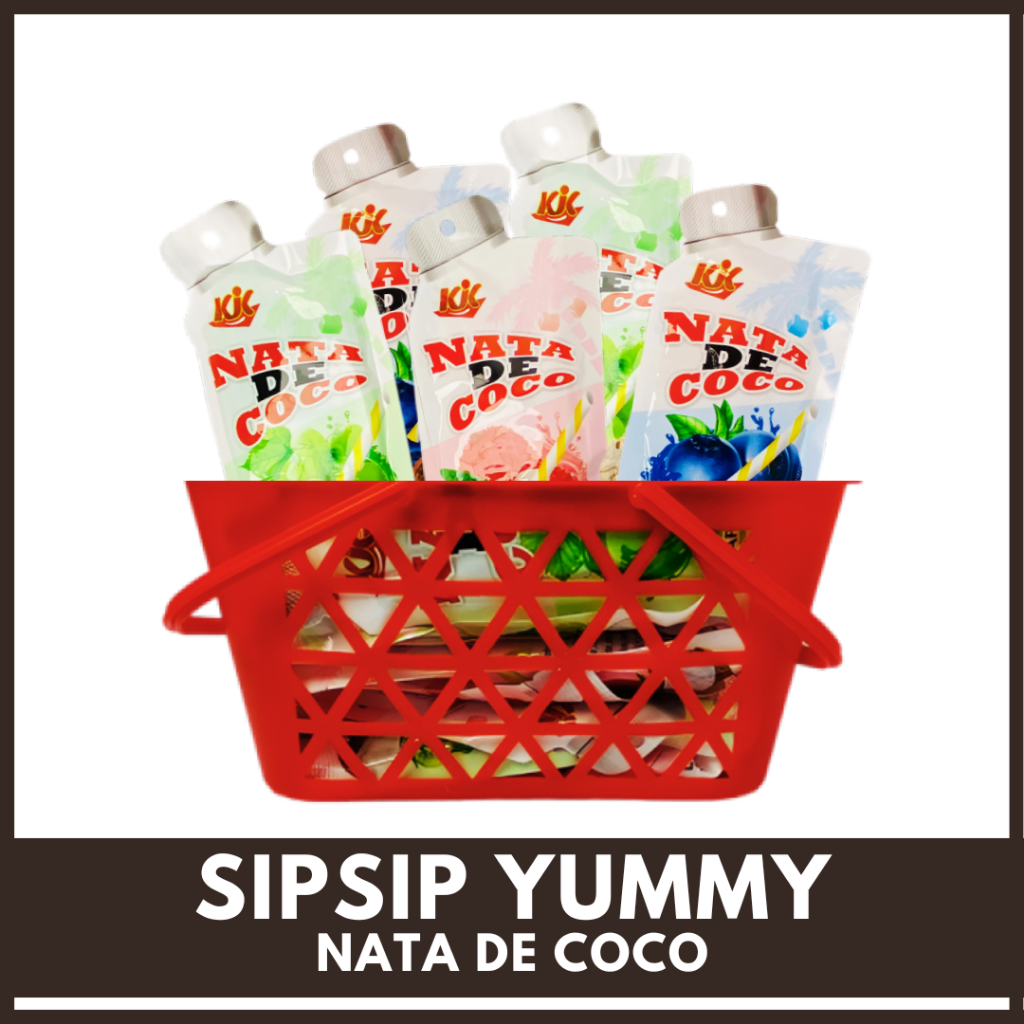 30 Pieces Kk Sipsip Yummy Nata De Coco Strawberry / Grape / Lychee ...