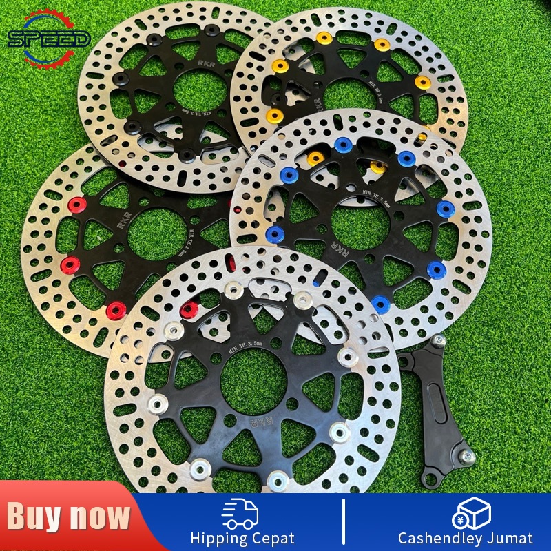 disc brake 4holes click i 125 beat fi carb 260mm w bracket | Shopee ...