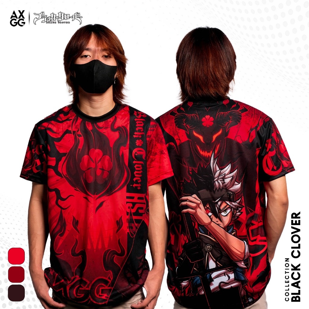 AXGG ' Black Clover - Asta ' Anime Shirt | Shopee Philippines