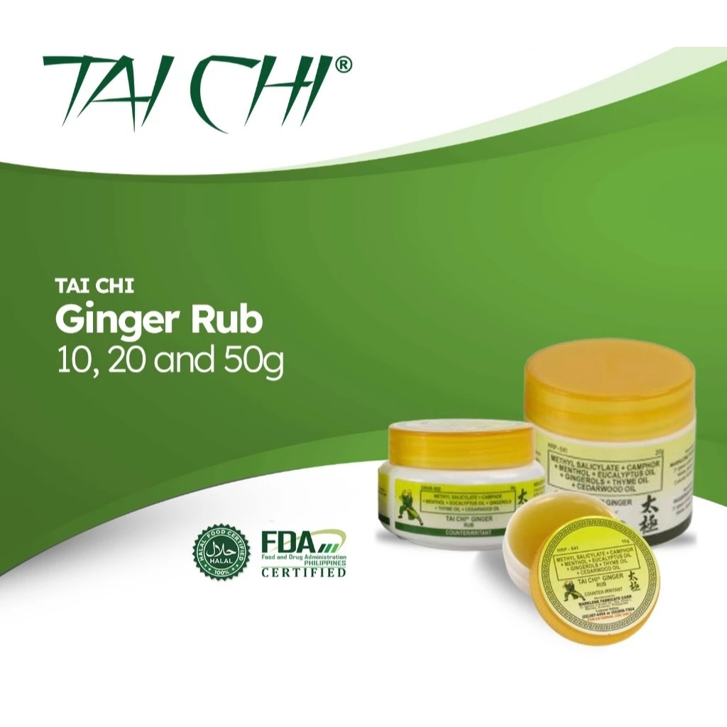 Tai Chi Ginger Rub (Counterirritant) | Shopee Philippines