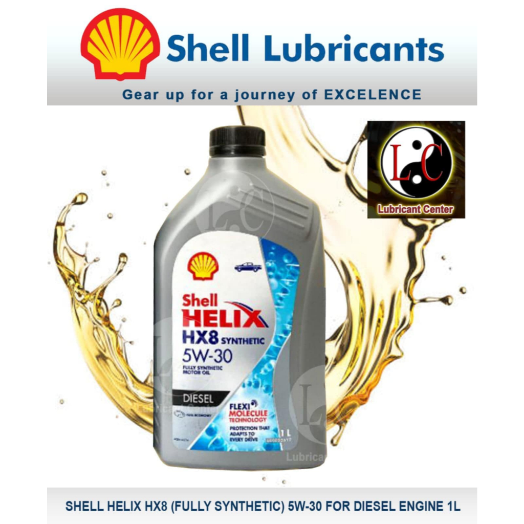 Shell Helix HX8 Synthetic Diesel 5W-30 1 Liter | Shopee Philippines