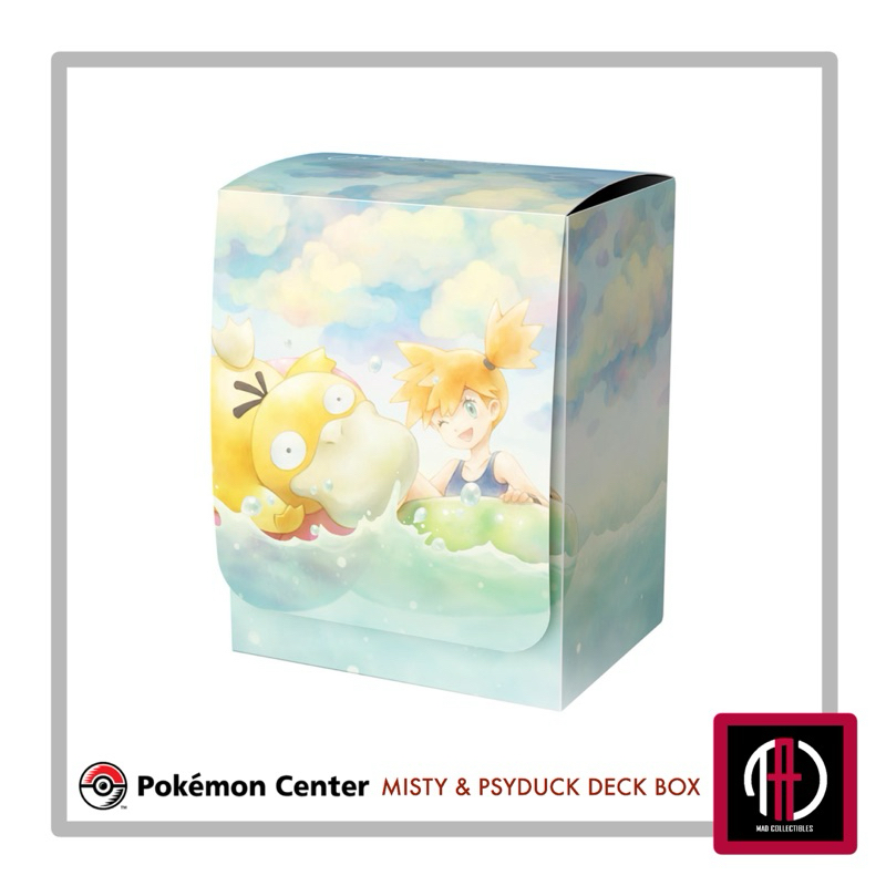 Pokemon TCG Deck Box - Misty & Psyduck Deck Case | Shopee Philippines