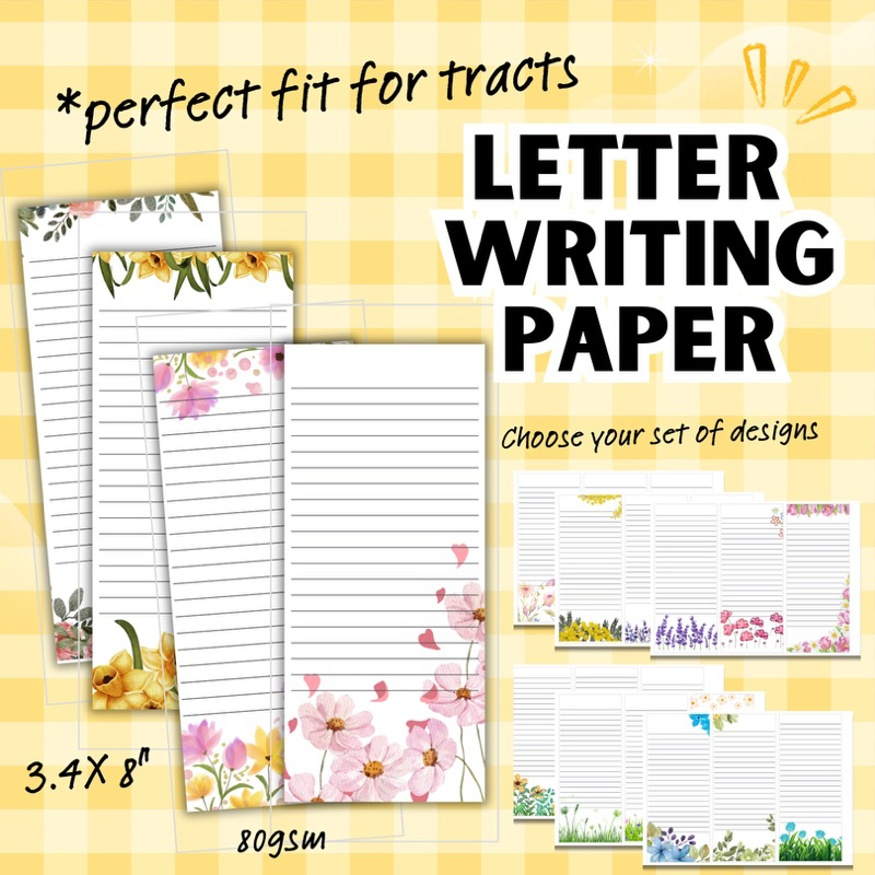 JW Letter Writing Paper for Ministry ~30pages | Shopee Philippines
