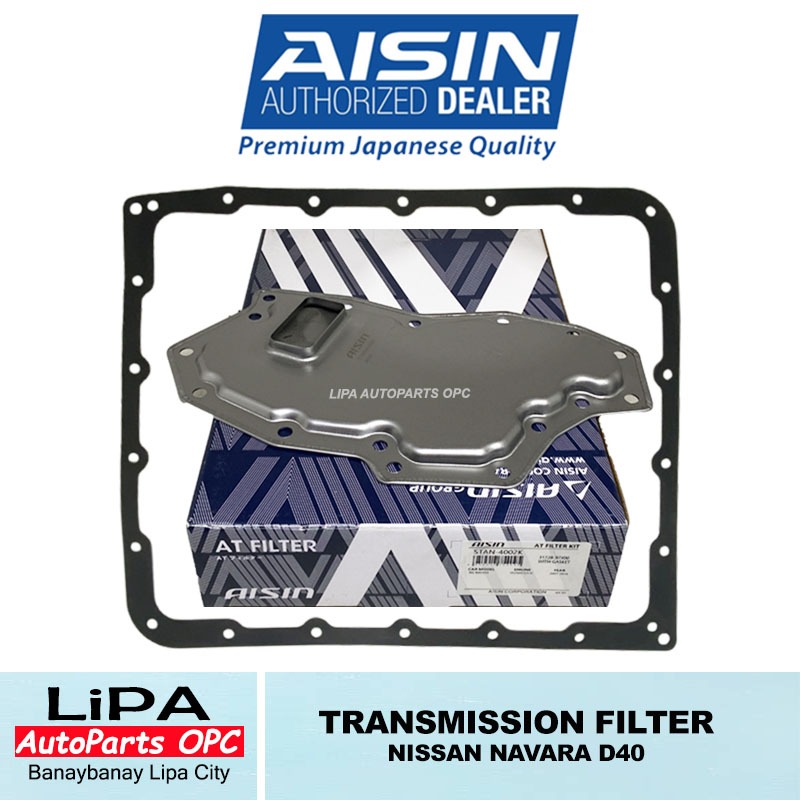 AISIN TRANSMISSION FILTER NISSAN NAVARA D40 2007-2014 WITH GASKET | Shopee Philippines