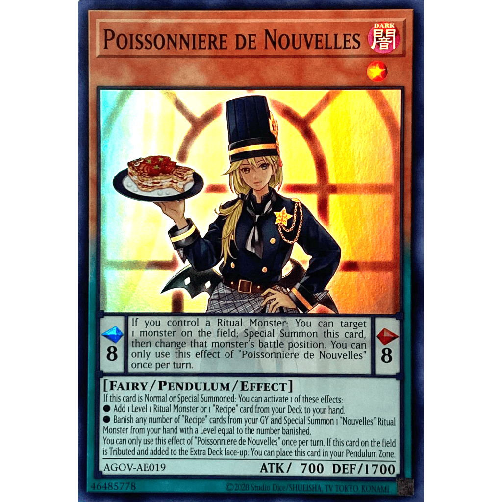 Poissonniere de Nouvelles (SR) | OCG-AE | AGOV-AE019 | Shopee Philippines