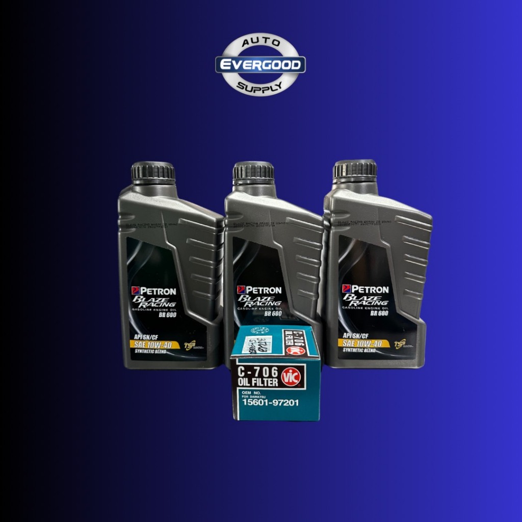 Change Oil Bundle for Suzuki Spresso (Petron Synthetic with VIC Filter ...