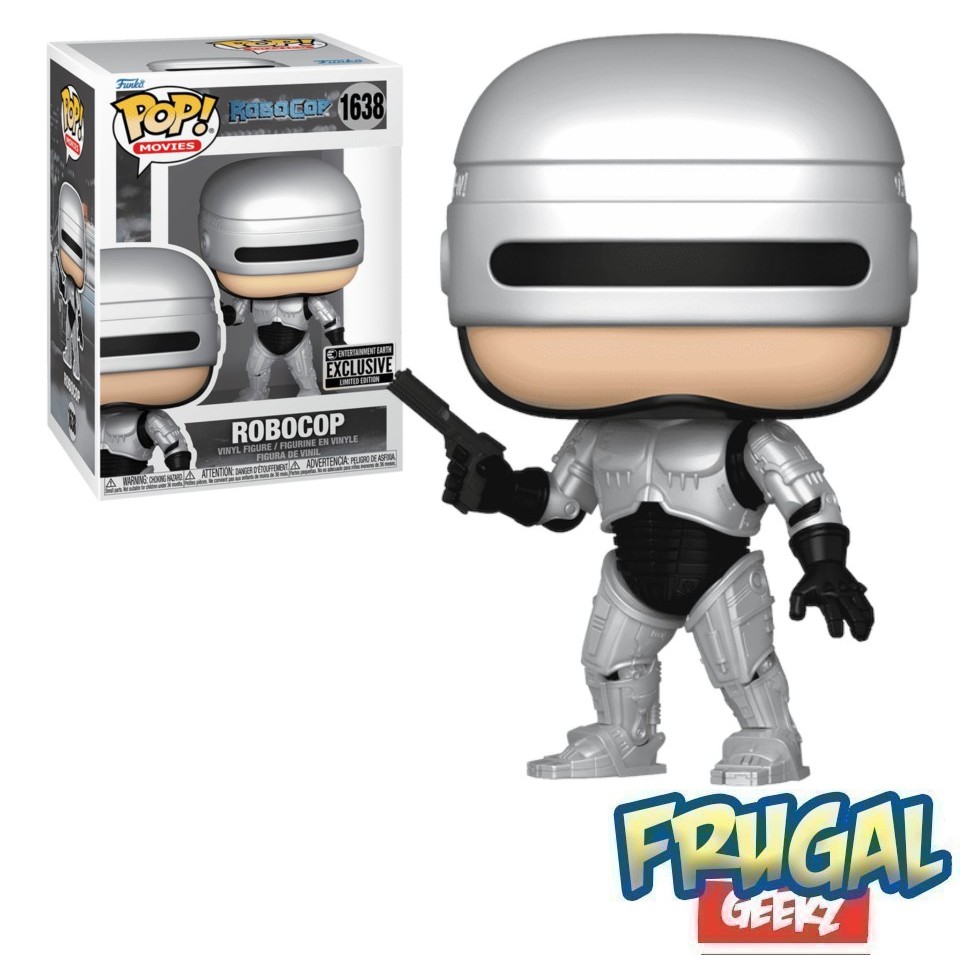 Funko Pop! Movies : Robocop (Metallic) Entertainment Earth Exclusive ...