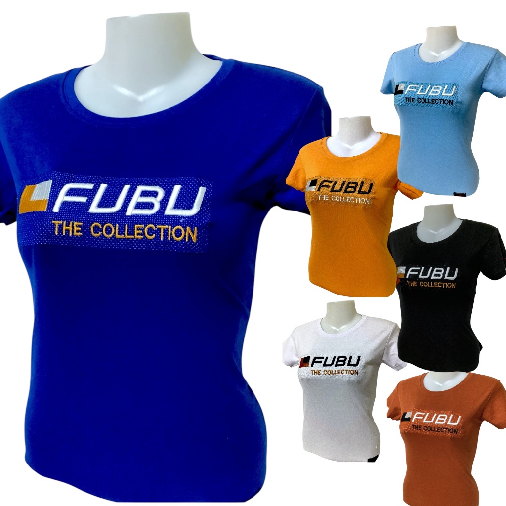 7C F.U.B. for WOMEN Overrun T-shirt Embroidered | Shopee Philippines