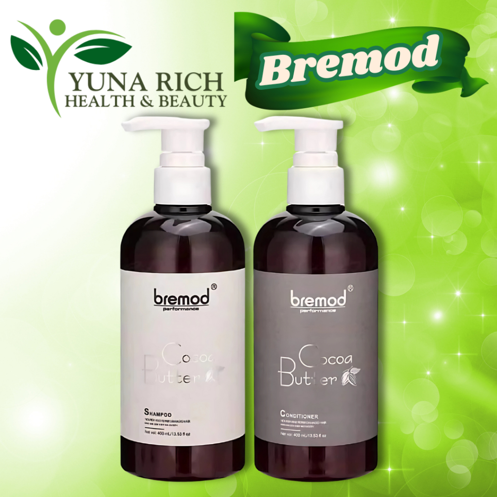 Bremod Performance Hair Shampoo and Conditioner 400mL (NEW PACK ...