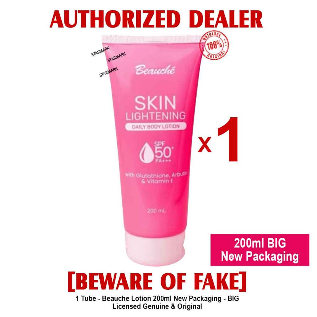 Beauche Lotion 200ml SPF 50 Beauche Skin Lightening Lotion with ...