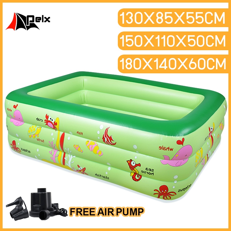 Swimming Pool For Kids Inflatable Pool Air Pump Famirly Swimming Pool ...