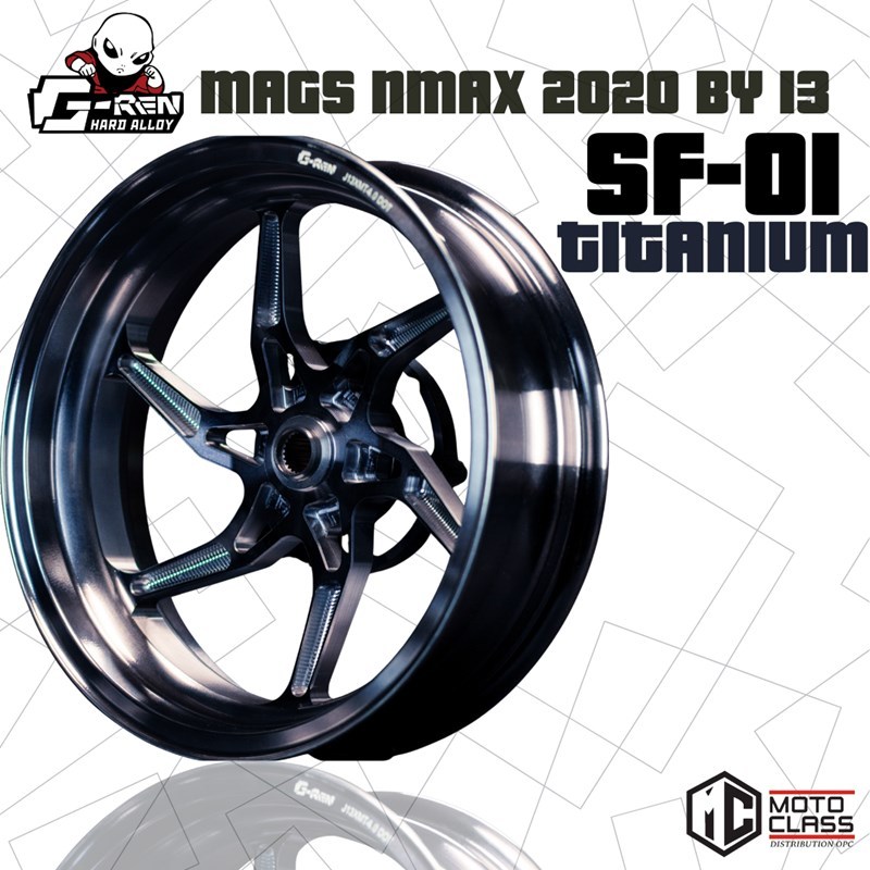 G-REN MAGS NMAX 2020 BY 13 SF-01 SEMI FORGED | Shopee Philippines
