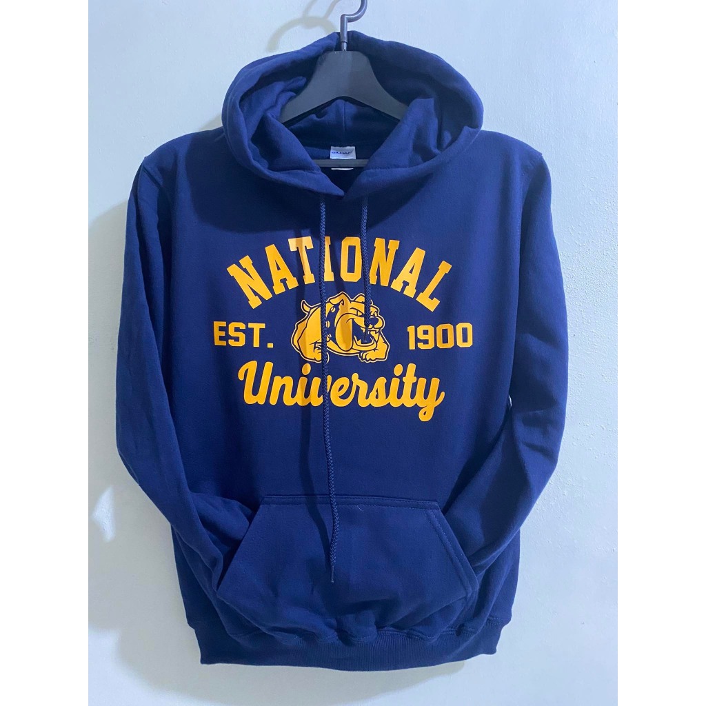 GILDAN Brand National University Hoodie Jacket NU Bulldogs College ...