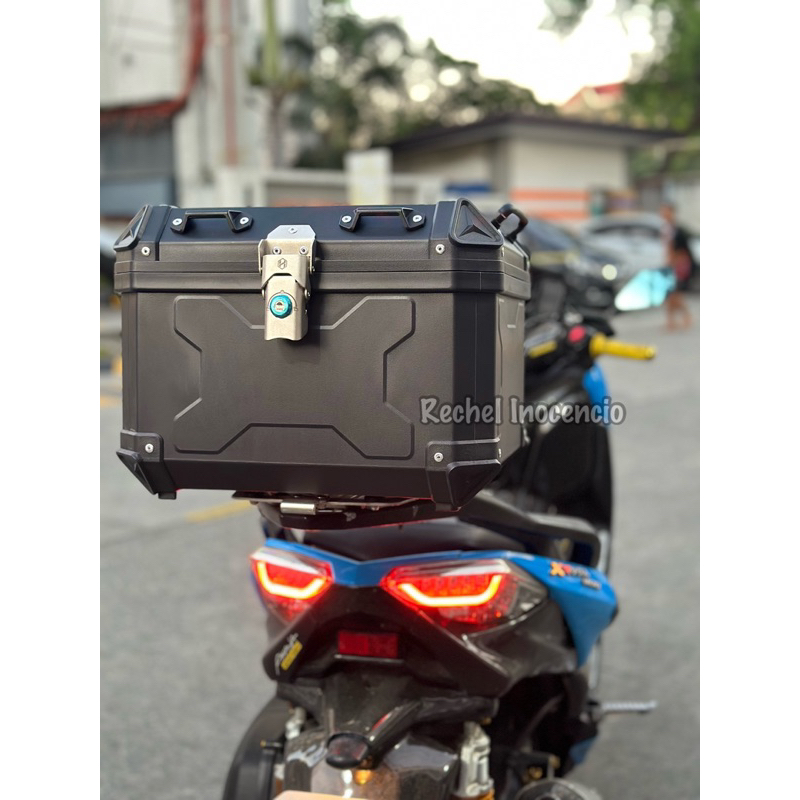 HNJ 45L Abs Hard Plastic Style Alloy Topbox | Shopee Philippines