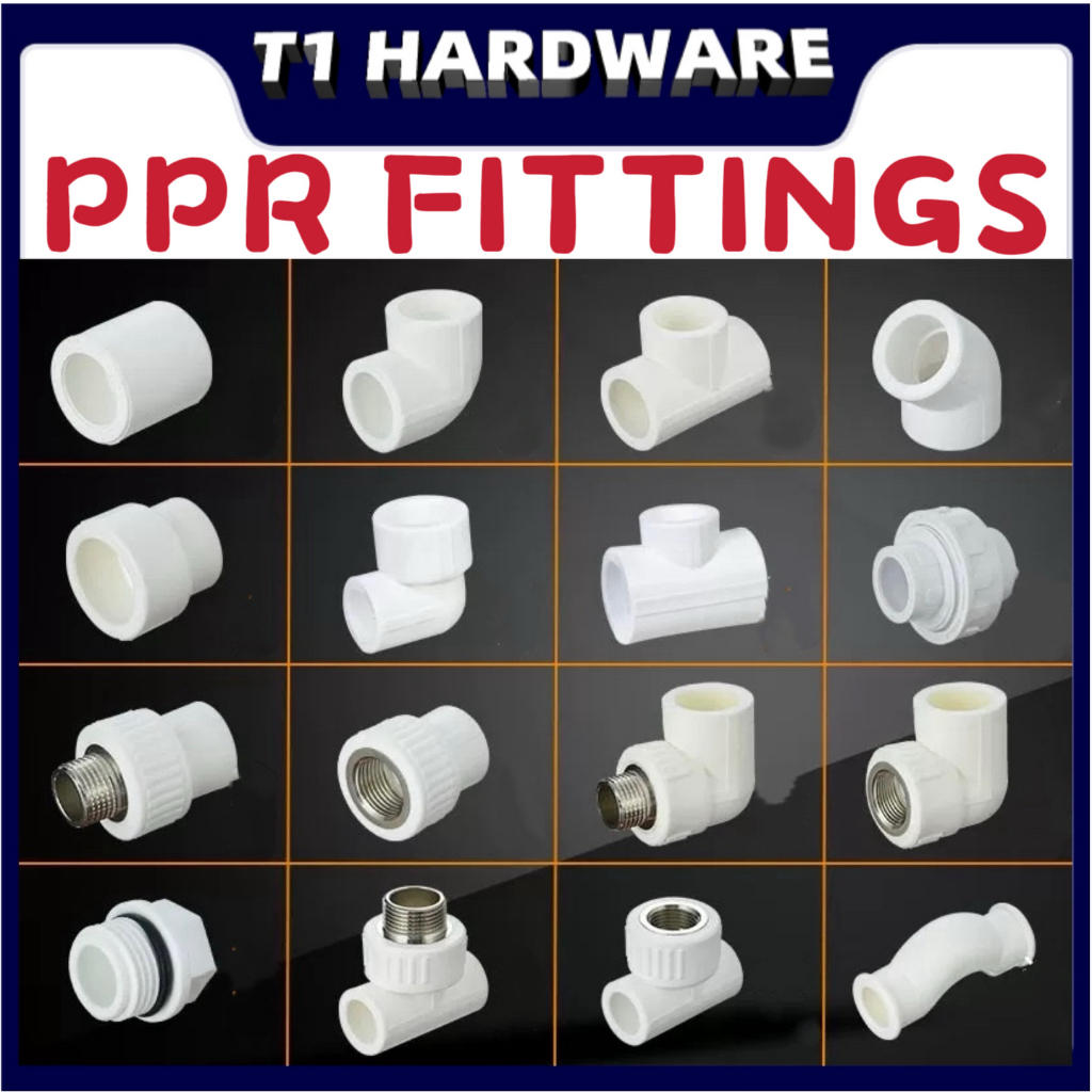 LOW PRICE---PPR FITTINGS (COUPLING/EQUAL TEE/ELBOW 90°/CROSS TEE/END CAP/UNION/BALL VALVE/PIPE ...