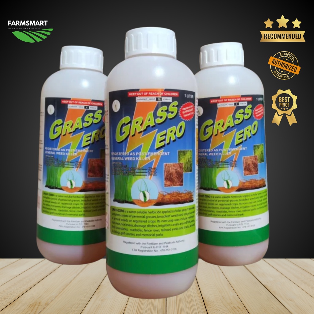 Grass Zero - Liter / Glyphosate / Weed Killer | Shopee Philippines