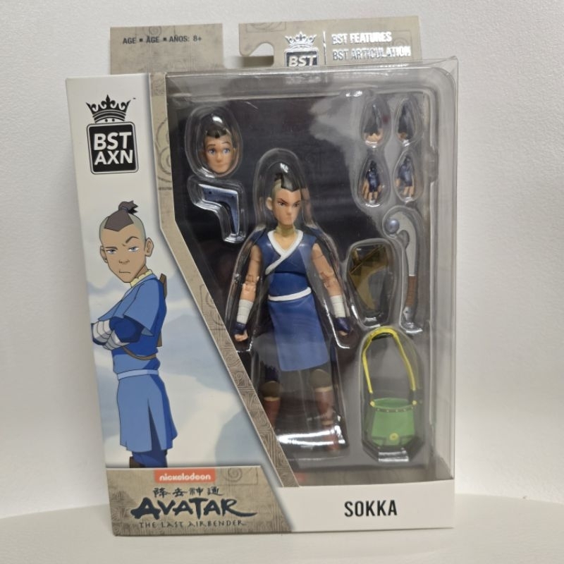 SOKKA Nickelodeon Avatar The Last Airbender BST AXN The Loyal Subjects ...