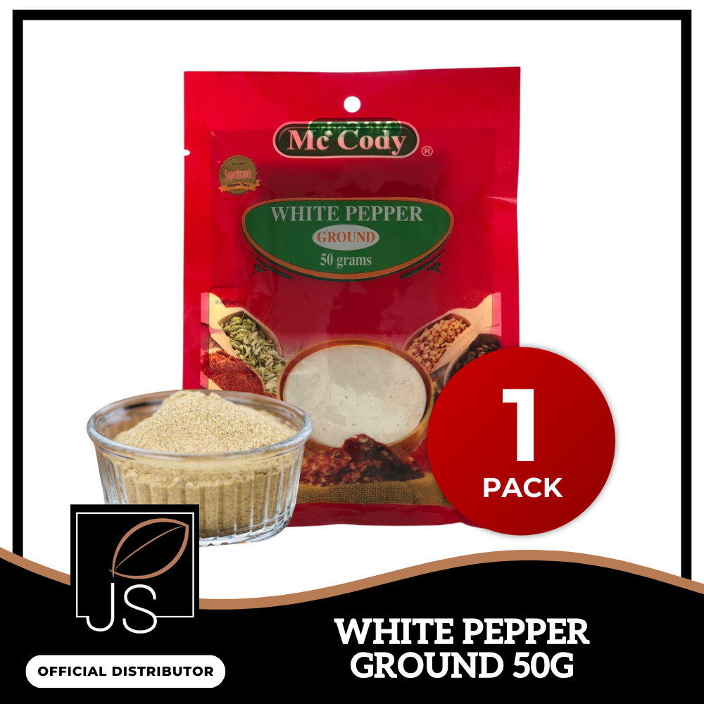Mc Cody White Pepper 50grams | Shopee Philippines