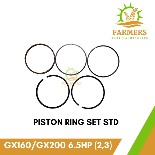 Piston Ring Set Gasoline Engine GX160 GX200 5.5HP 6.5HP | Shopee Philippines
